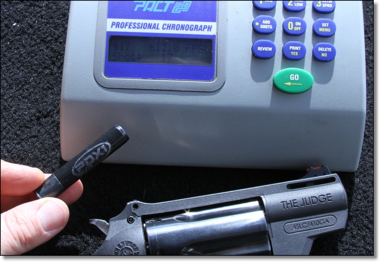 Ballistics of the Taurus Judge 2" Poly Public Defender