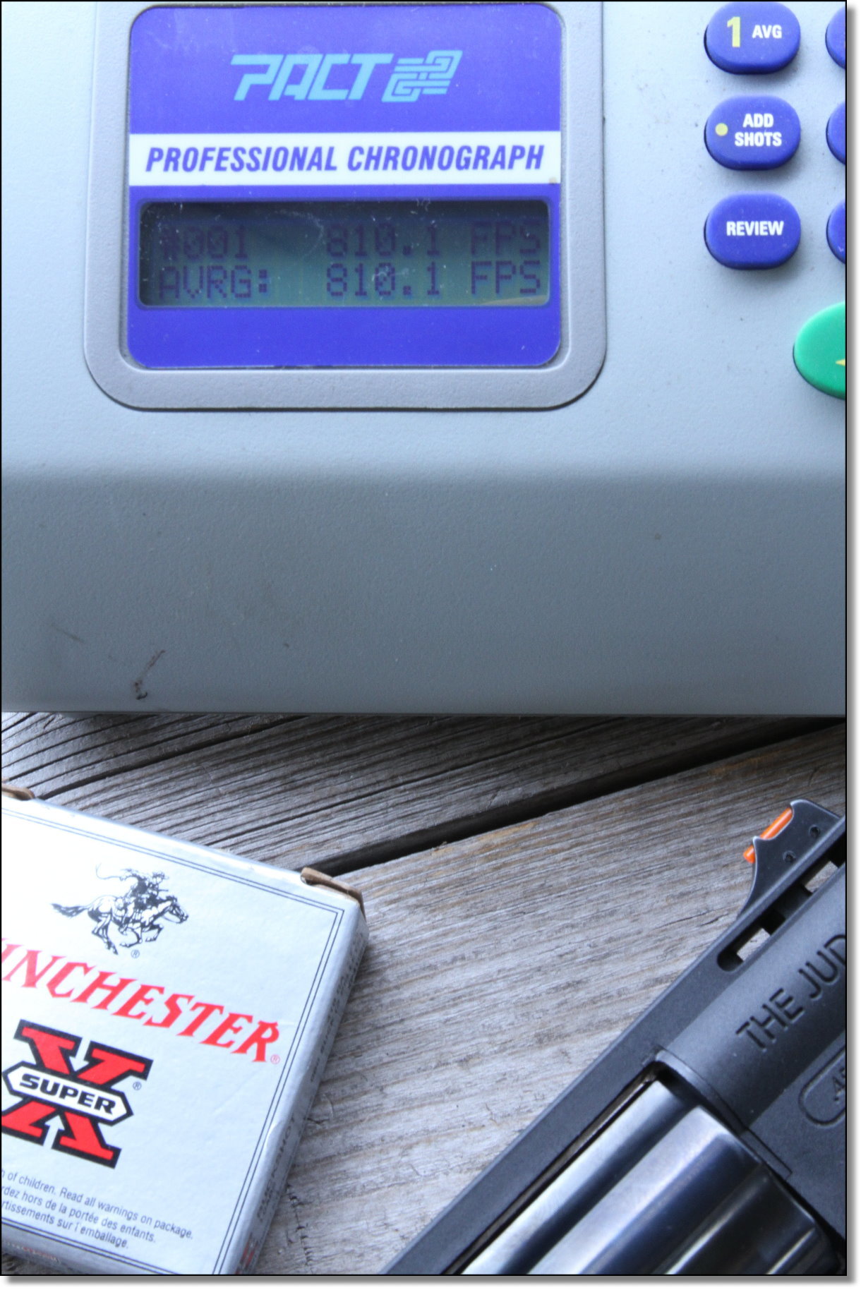 Ballistics of the Taurus Judge 2" Poly Public Defender