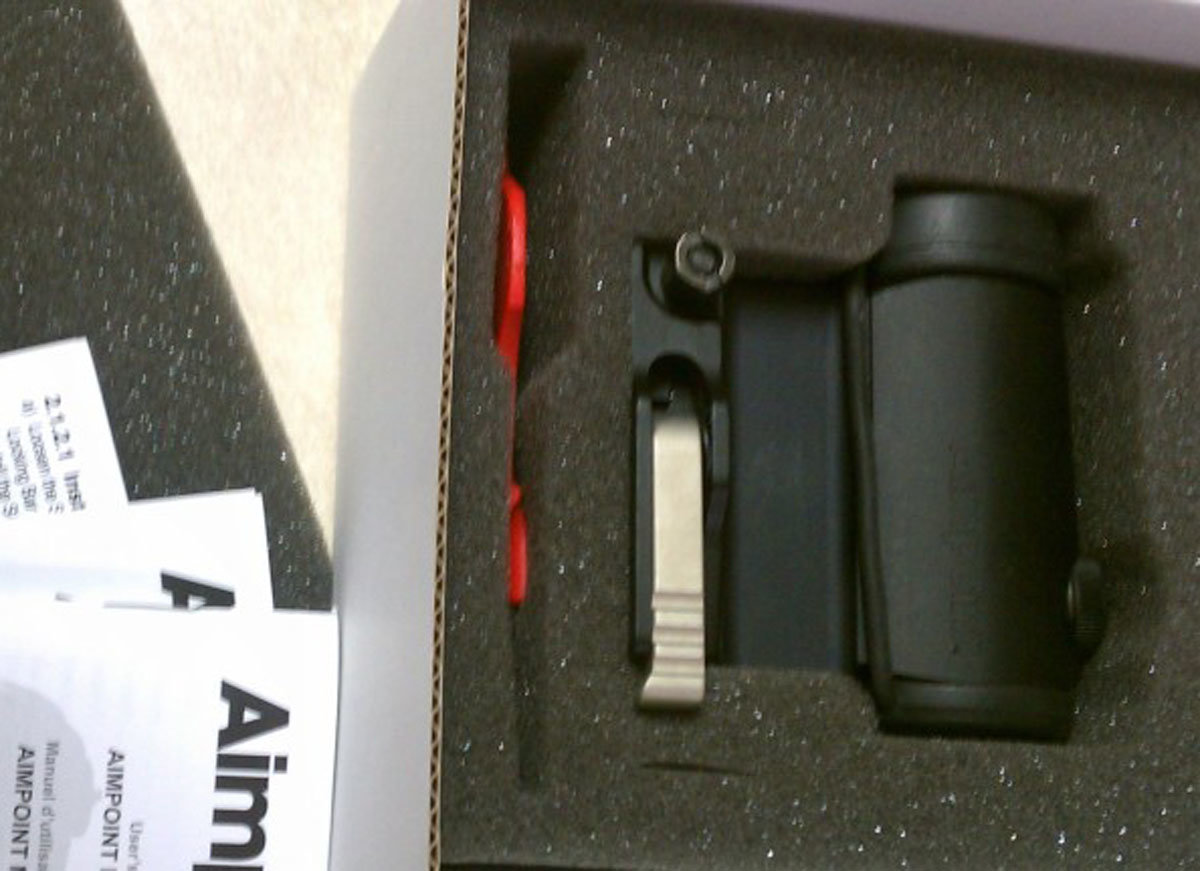 Aimpoint Micro T-1 Now Available in a Ready-to-Roll with an AR Mount ...