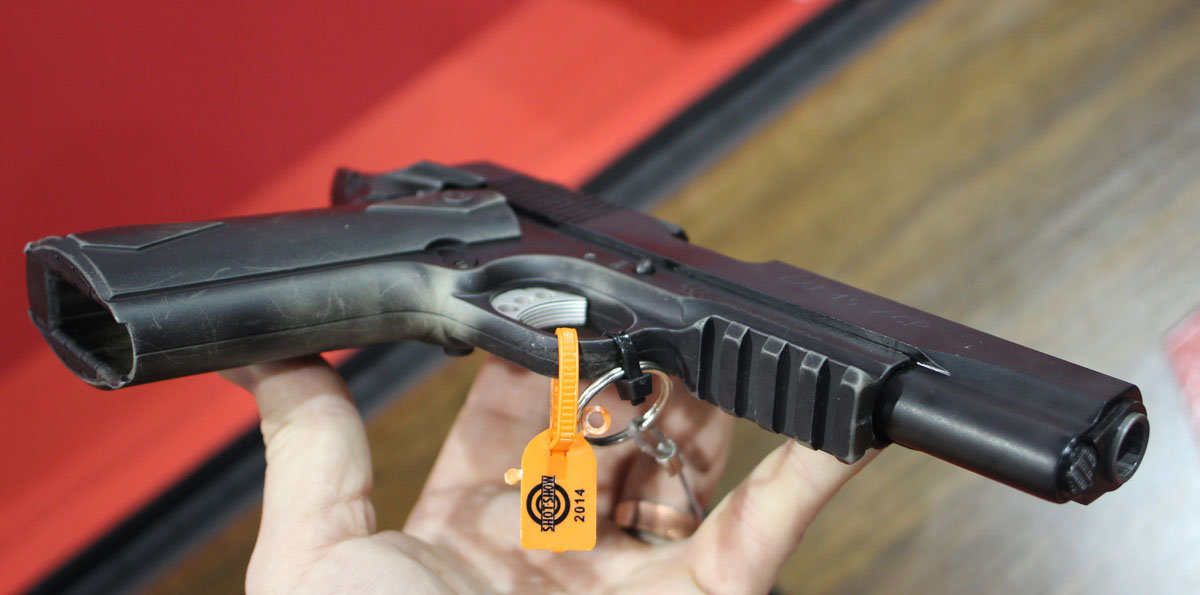EAA’s New Plastic 1911!--SHOT Show 2014