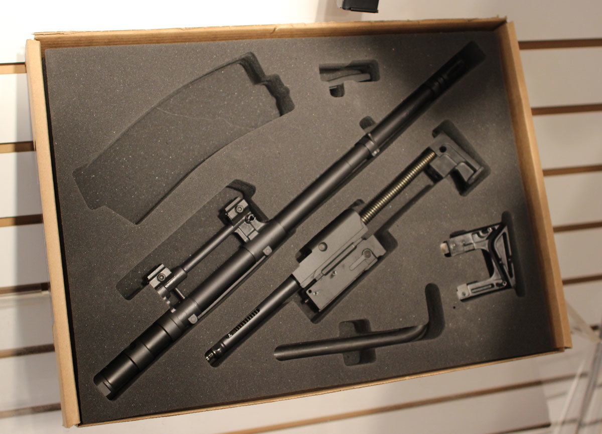 IWI ‘s Tavor SAR 9mm Conversion Kit Adds Versatility—SHOT Show 2014