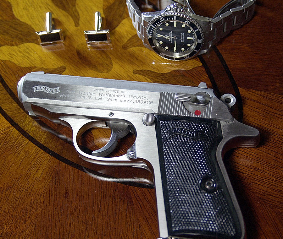 Old School Concealed Carry-- Two Walther PPKs