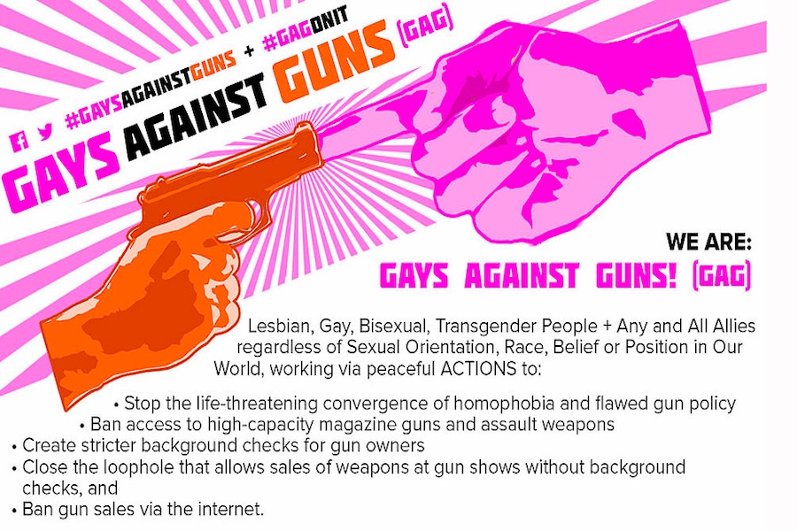 GAG, the Newest Gun Control Group: ‘Gays Against Guns’
