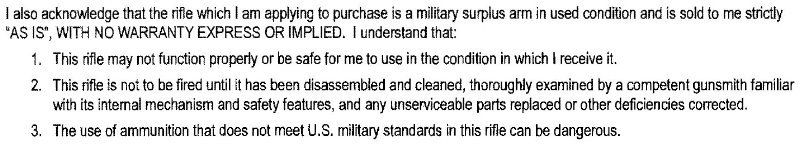 Buying M1 Garands from the US Government - CMP - Civilian Marksmanship ...