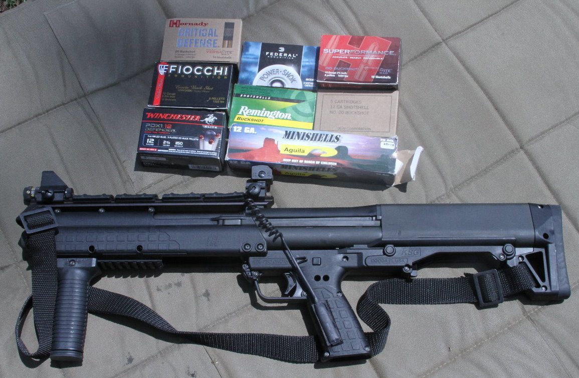 Kel-Tec KSG 15 Round Shotgun - Range Report