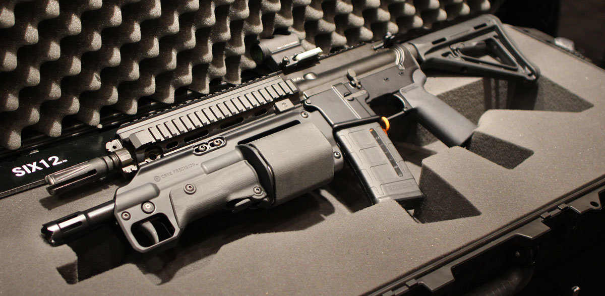 Revolving Bullpup Shotgun for Your AR? Check out Crye's SIX12