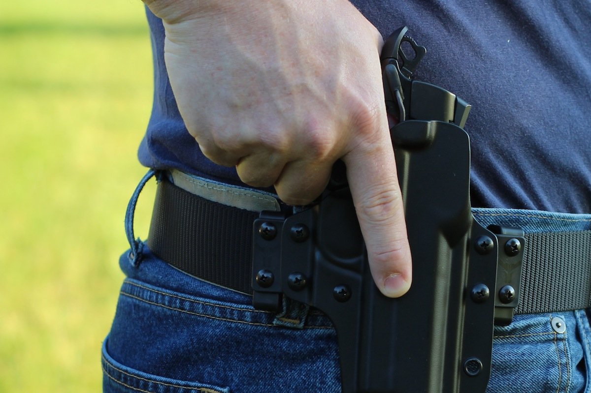 OWB or IWB With the Blade Tech Eclipse Straight Drop Ambi Holster