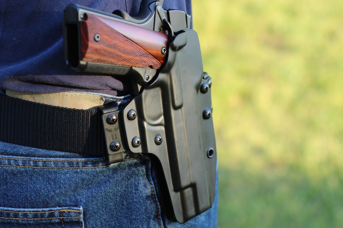 OWB or IWB With the Blade Tech Eclipse Straight Drop Ambi Holster