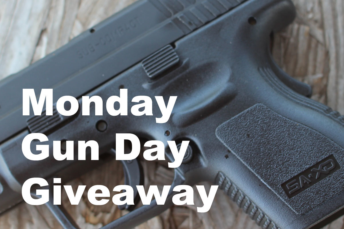 Monday Gun-Day Giveaway: This week--Springfield Armory XD