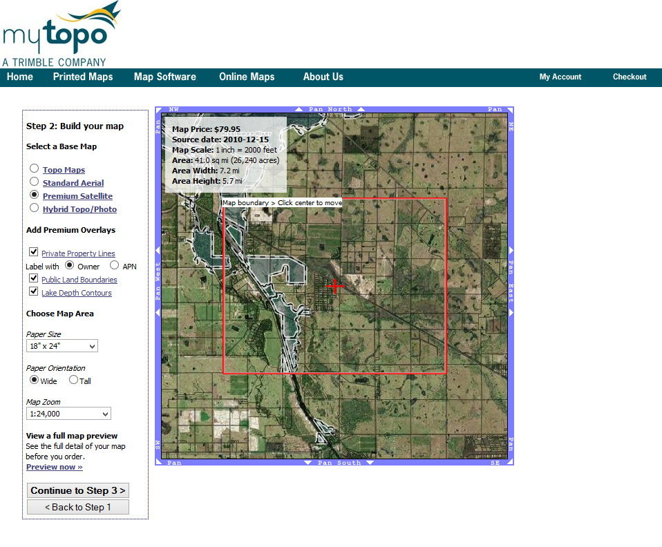 Prepping 101: Custom Printed Topographic Sattelite Maps - MyTopo from ...
