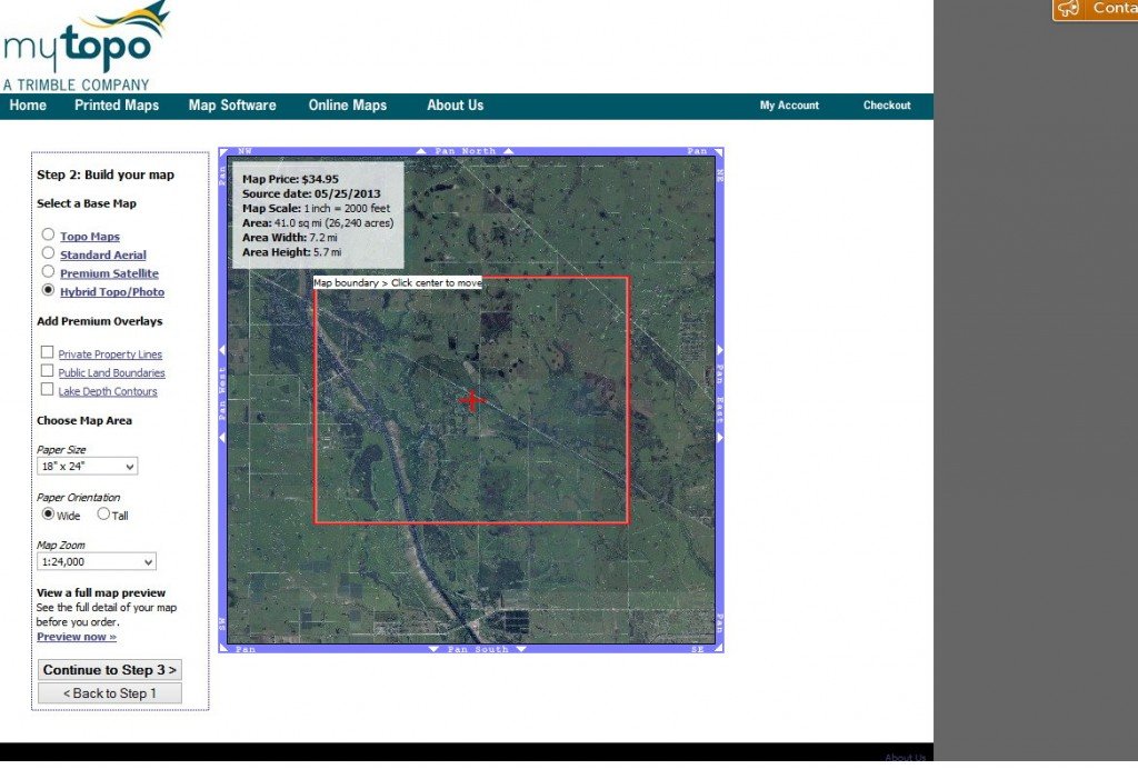 Prepping 101: Custom Printed Topographic Sattelite Maps - MyTopo from ...