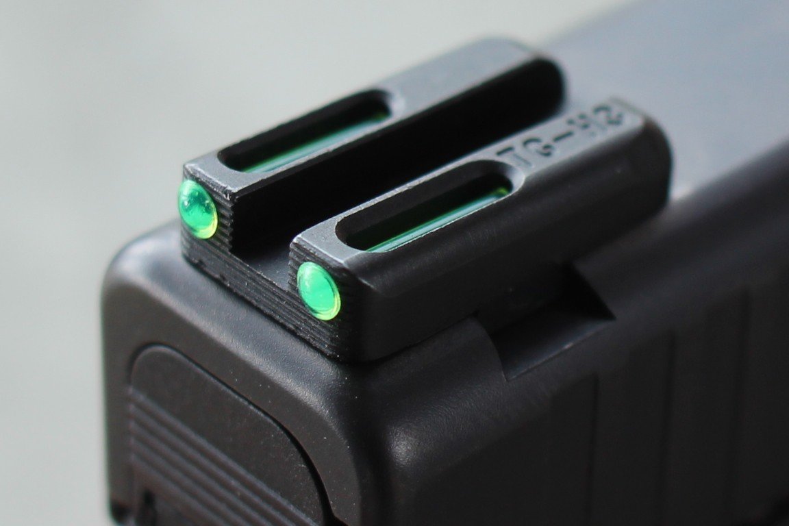 Jennings Machine Sight Pusher and TruGlo GLOCK Sights