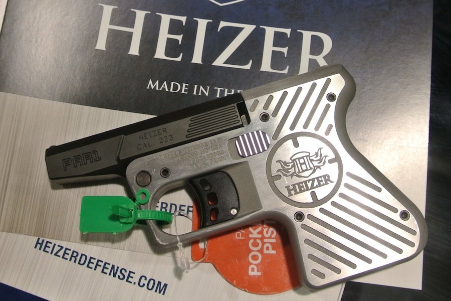 Heizer Pocket AR and a Semi-Auto? SHOT Show 2015