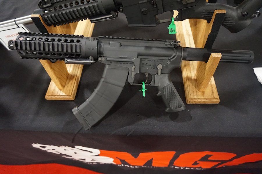 AR Pistol 7.62x39 Takes AK Mags! - MGI Hydra -SHOT Show 2015