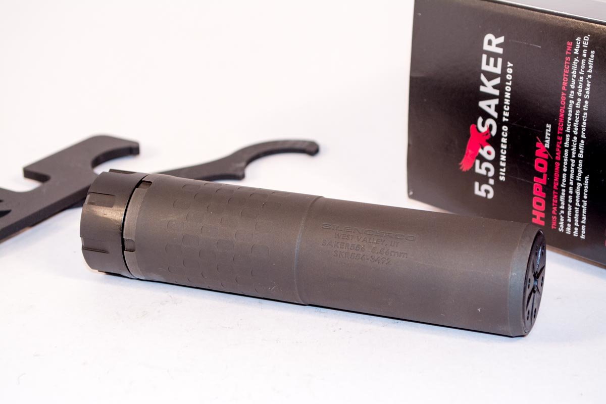 A Look at SilencerCo's Saker 556 Suppressor