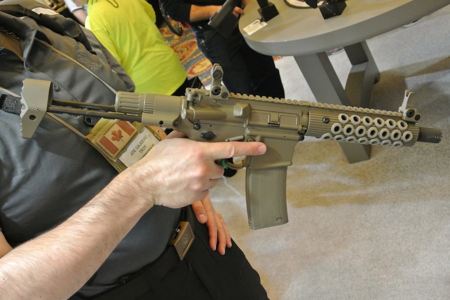 308 Pump ARs Are 49 State Legal + New AK Rails - Troy Industries - SHOT ...