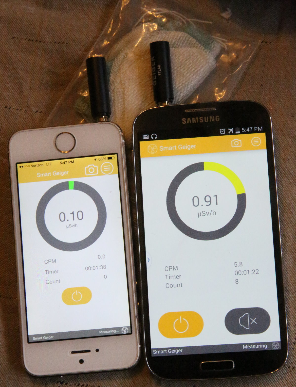 Prepping 101: $30 Geiger Counter for Android/IPhone - Works! (on ...