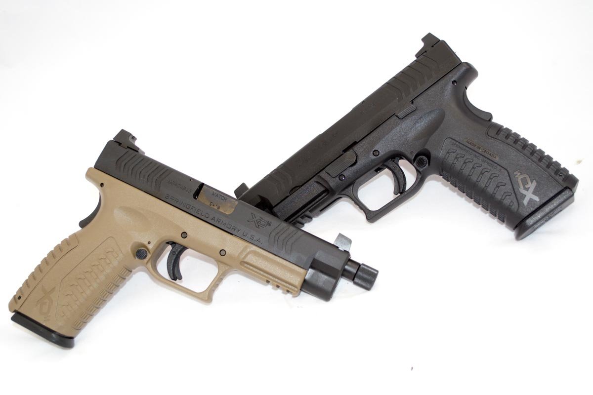 First Look: Springfield Armory XD(M) 9mm and 45 Threaded Barrel Models