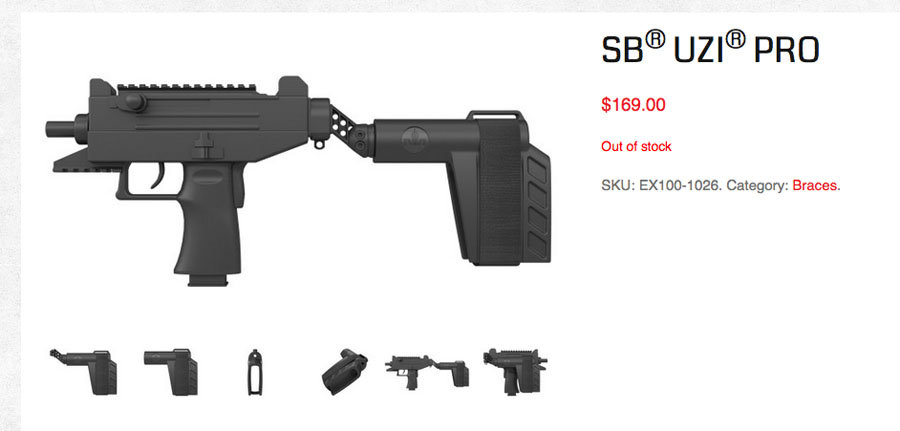 New Line-Up From SB-Tactical--More than a SIG Brace