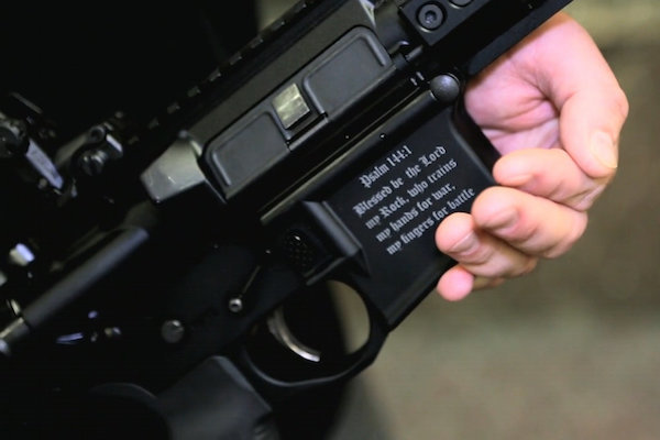 Florida Company Creates ‘Tactical Crusader’ AR-15 Armed With Psalm 144:1