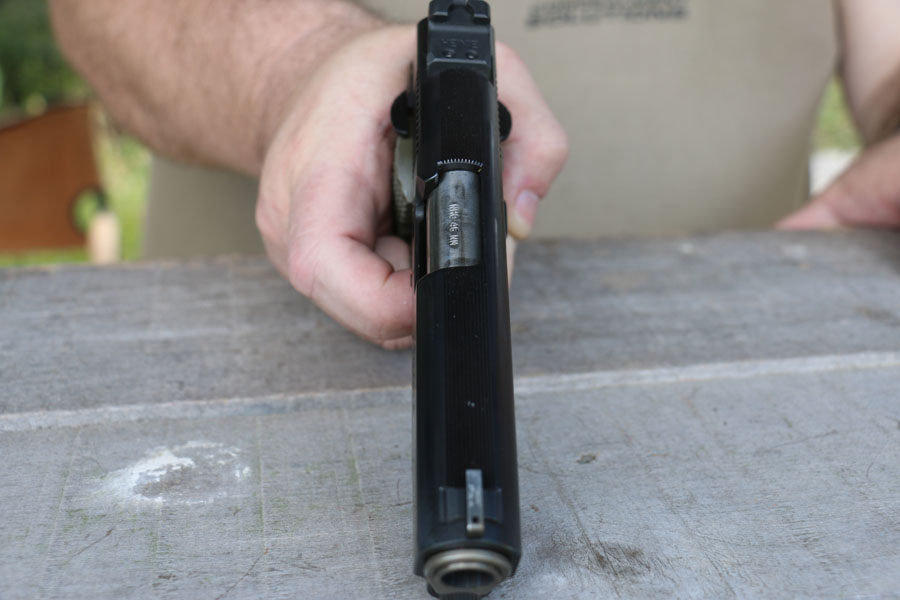 1911 Trigger Placement