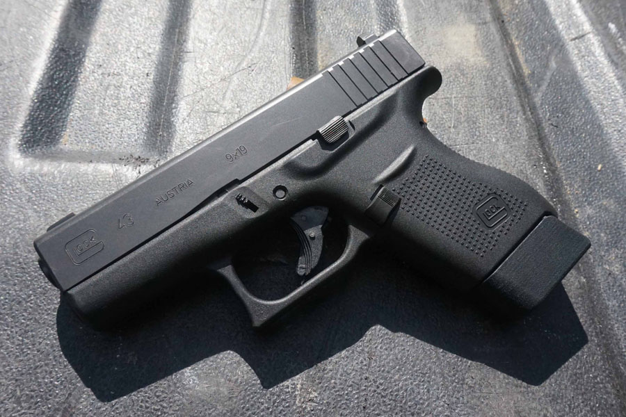 3D Printed Mag Extension for the Glock 43--Sintercore