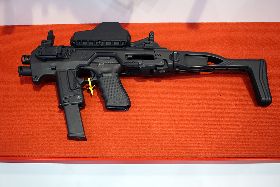 CAA Introducing the Brace-Equipped MIC-RONI-STAB — SHOT Show 2016