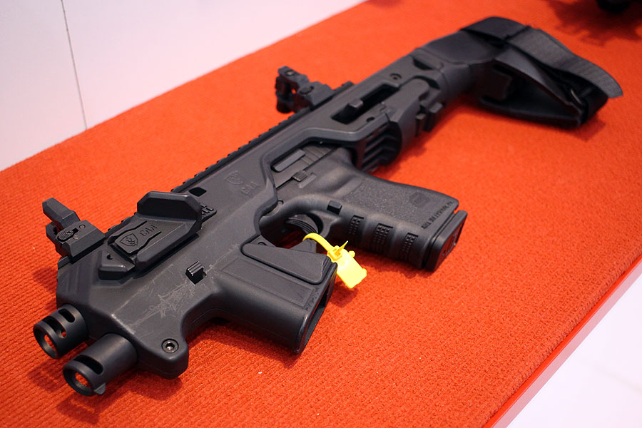 CAA Introducing the Brace-Equipped MIC-RONI-STAB — SHOT Show 2016