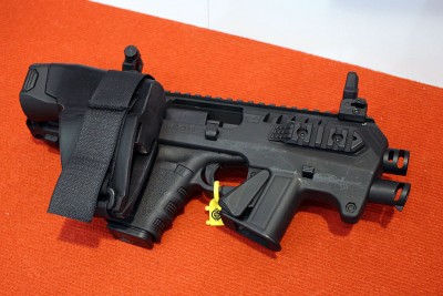 CAA Introducing the Brace-Equipped MIC-RONI-STAB — SHOT Show 2016