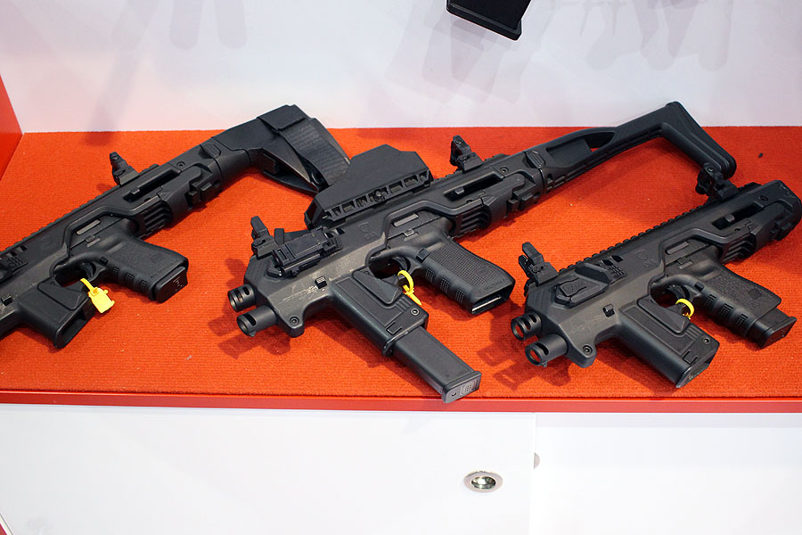 CAA Introducing the Brace-Equipped MIC-RONI-STAB — SHOT Show 2016