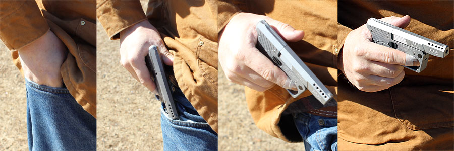 Heizer's Pocket AK and Pocket AR--7.62x39 and .223 Hand Cannon Review