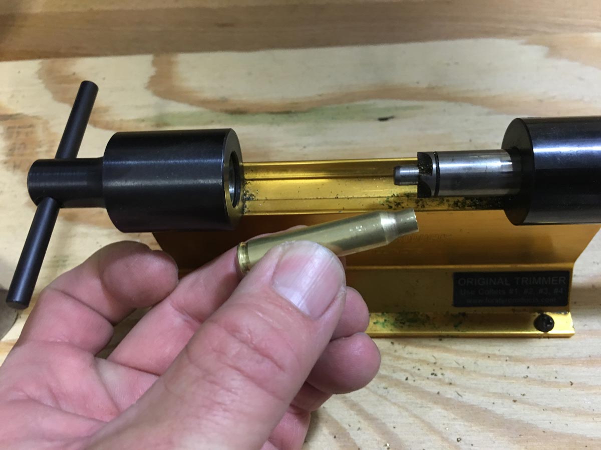 Reloading: Trimming Cartridge Cases