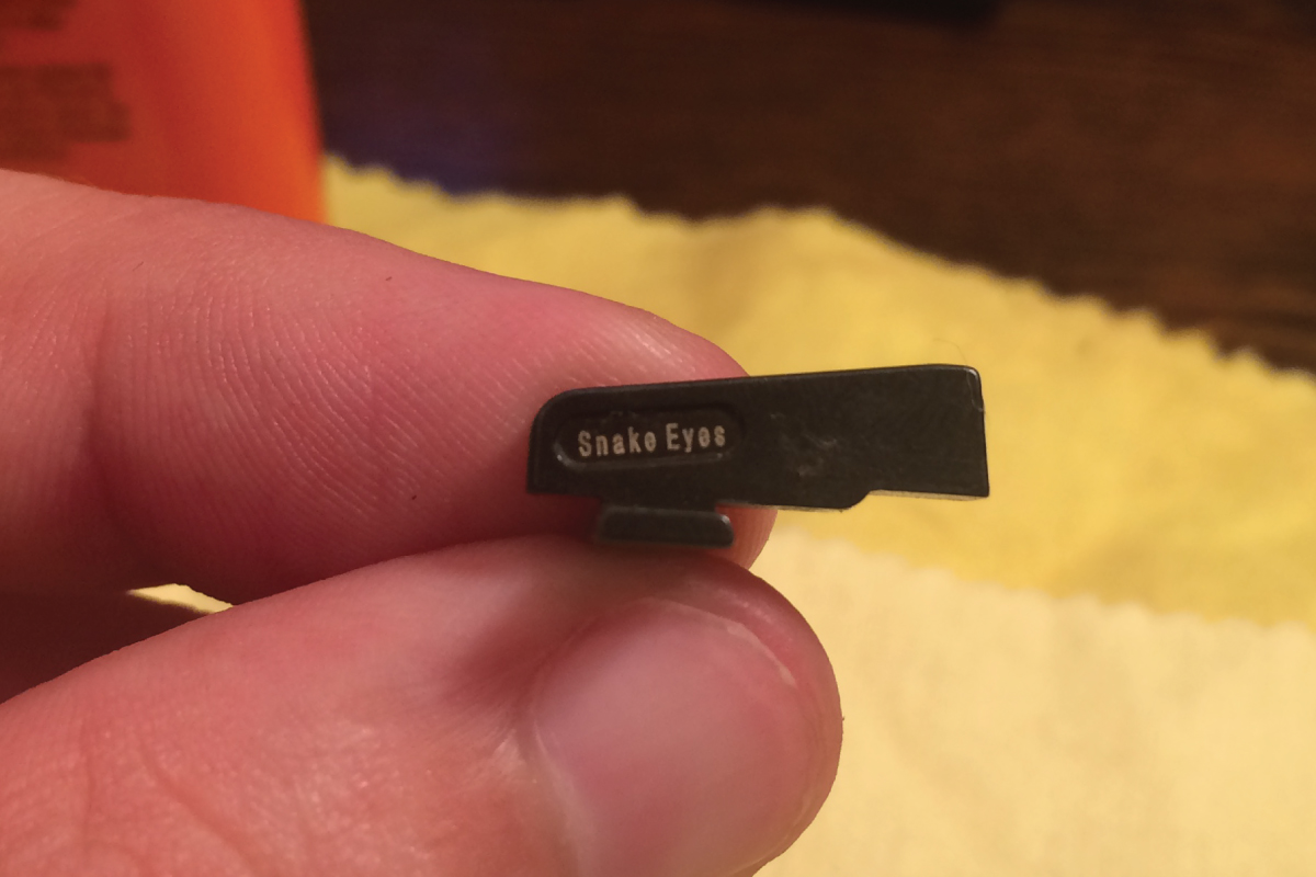 Dead Ringer’s Snake Eyes Pistol Sights -- Installation and Review