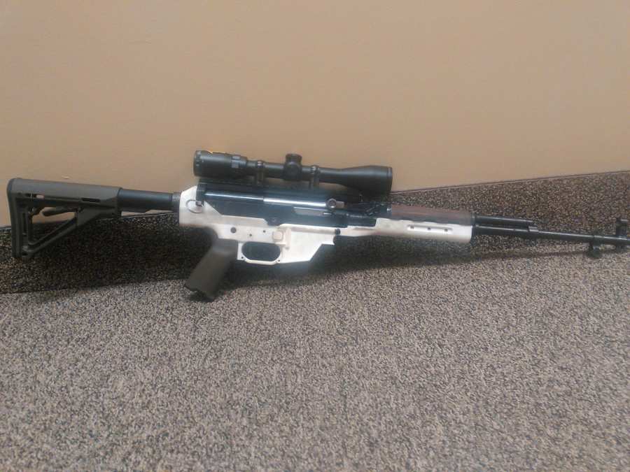 Canadian Adapter Kit Uses AR Lower Parts for SKS Rifles