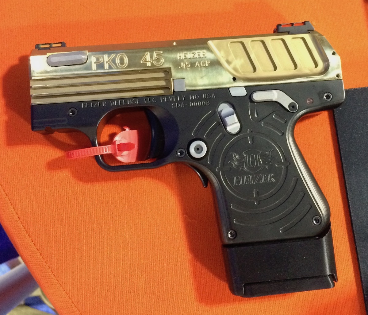 Heizer Defense PKO-45 - Thinnest 45 Semi-Auto Ever!