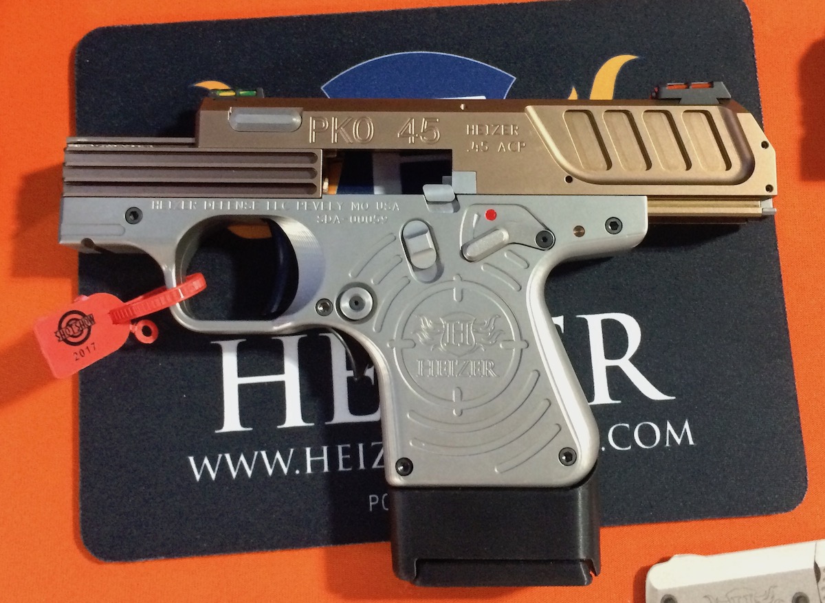 Heizer Defense PKO-45 - Thinnest 45 Semi-Auto Ever!