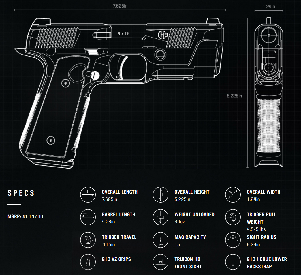 The Hudson Mfg. H9: Rethinking Handgun Design