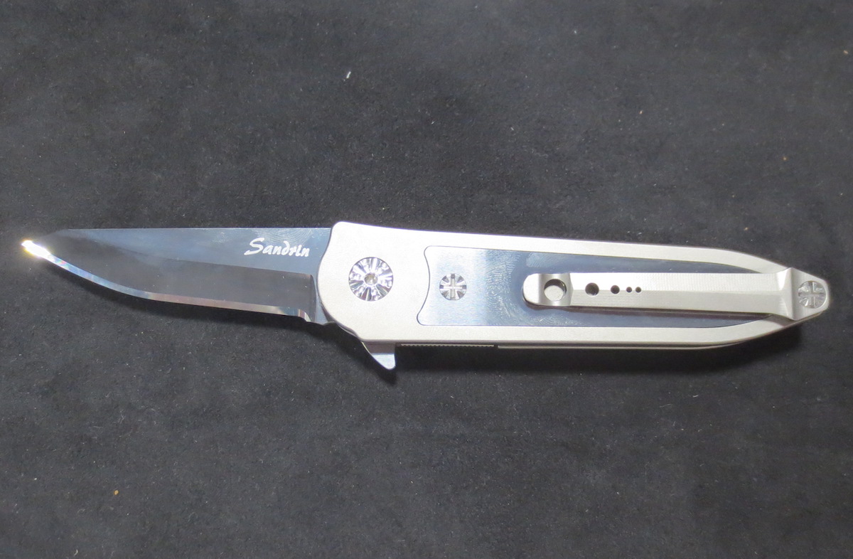 Sandrin Knives - First Ever Tungsten Carbide Folding Knife - SHOT Show 2017