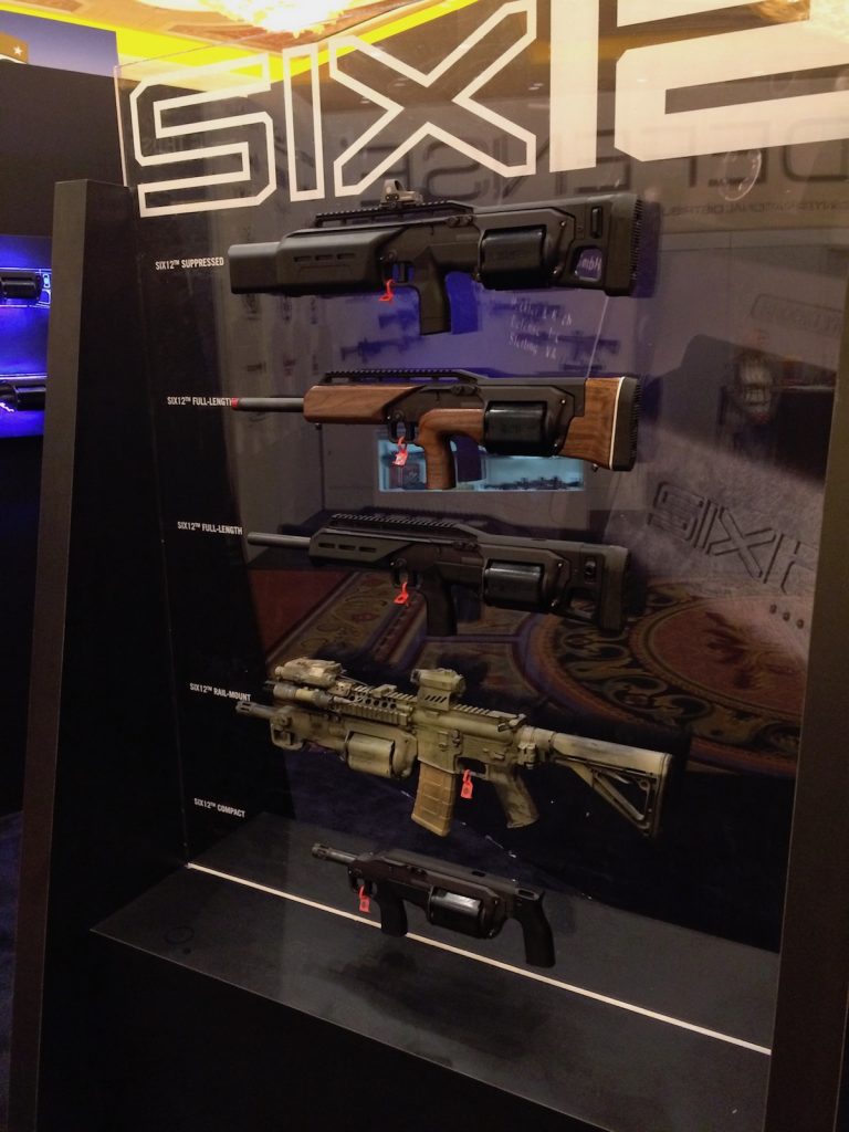 Six12 Revolving Shotgun -- SHOT Show 2017