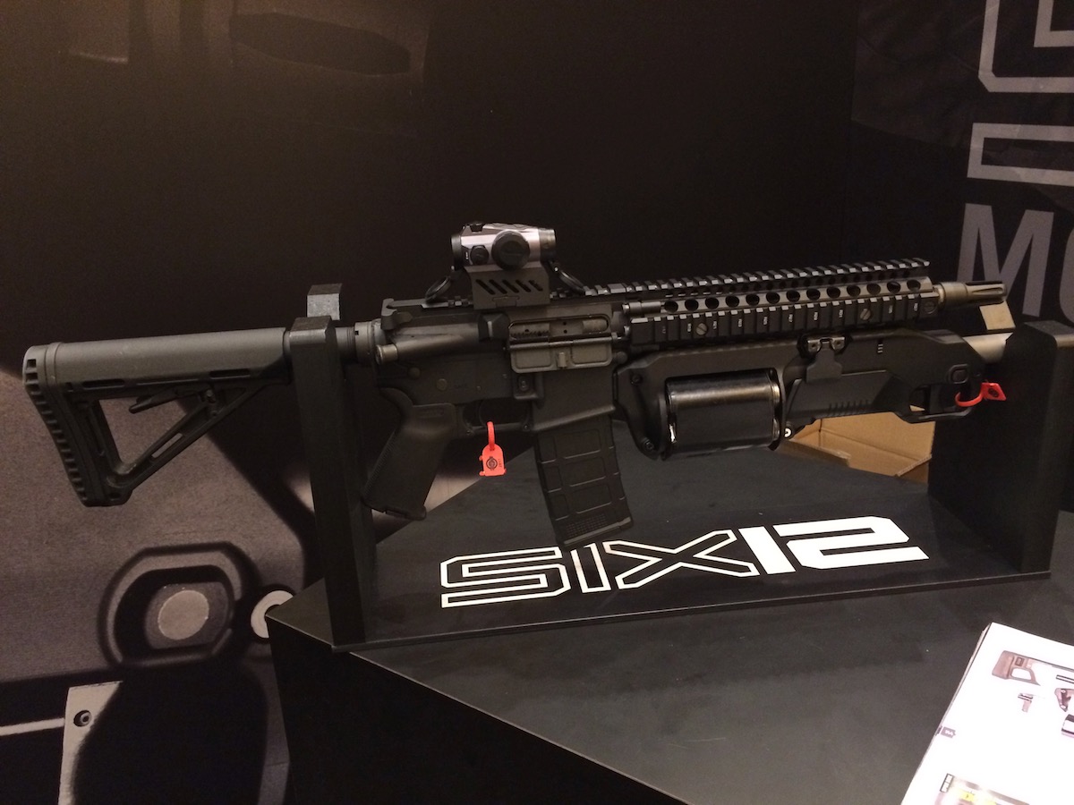 Six12 Revolving Shotgun -- SHOT Show 2017