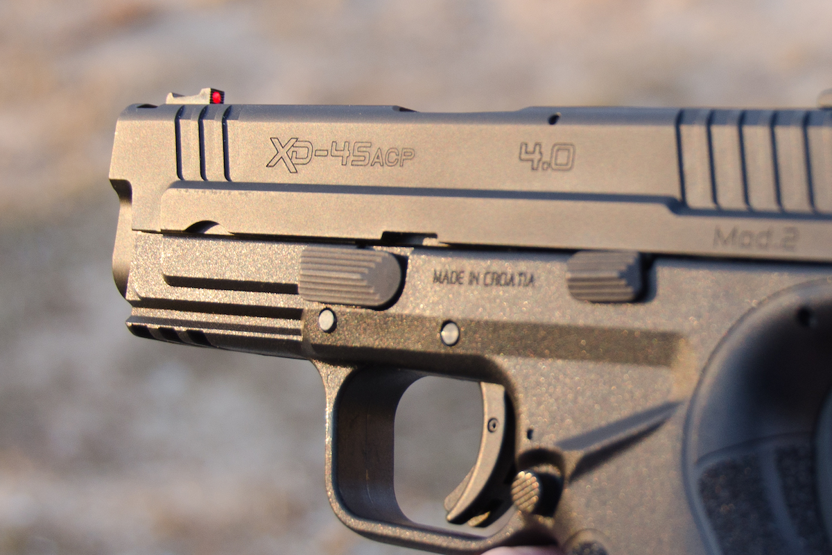 Go Big or Go Home: Springfield’s New XD Mod.2 Service in .45 ACP—Full ...