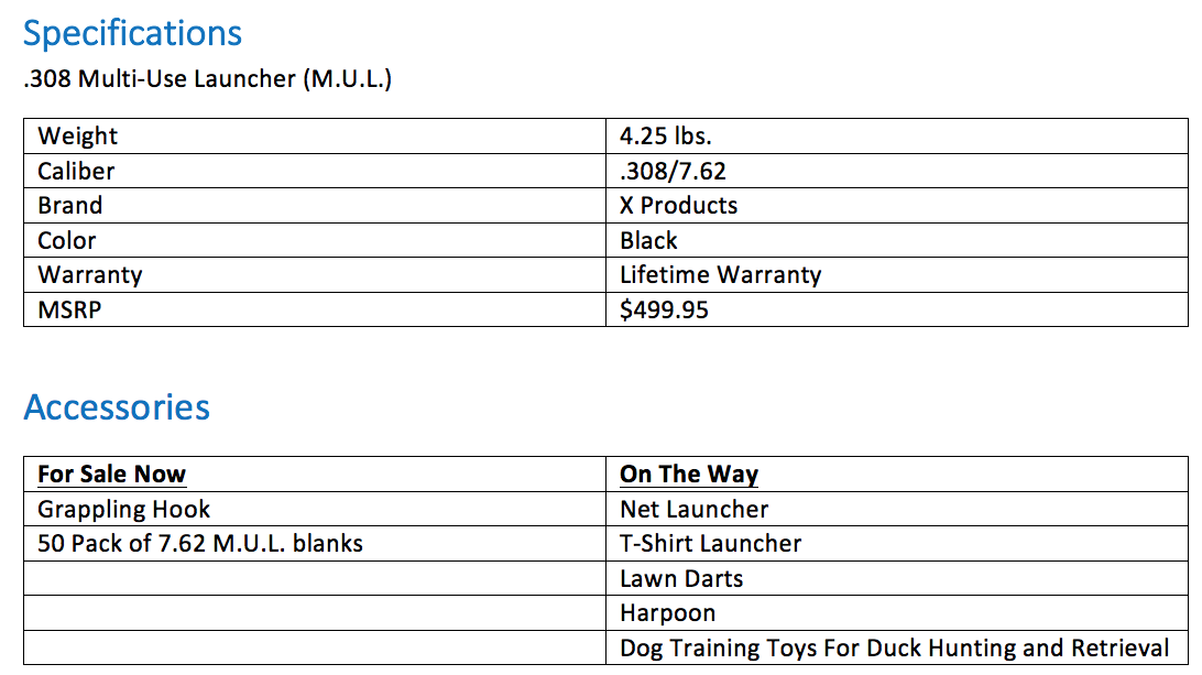 A Street-Legal 66mm Cannon? X Products’ .308 M.U.L., The Ultimate Fun ...
