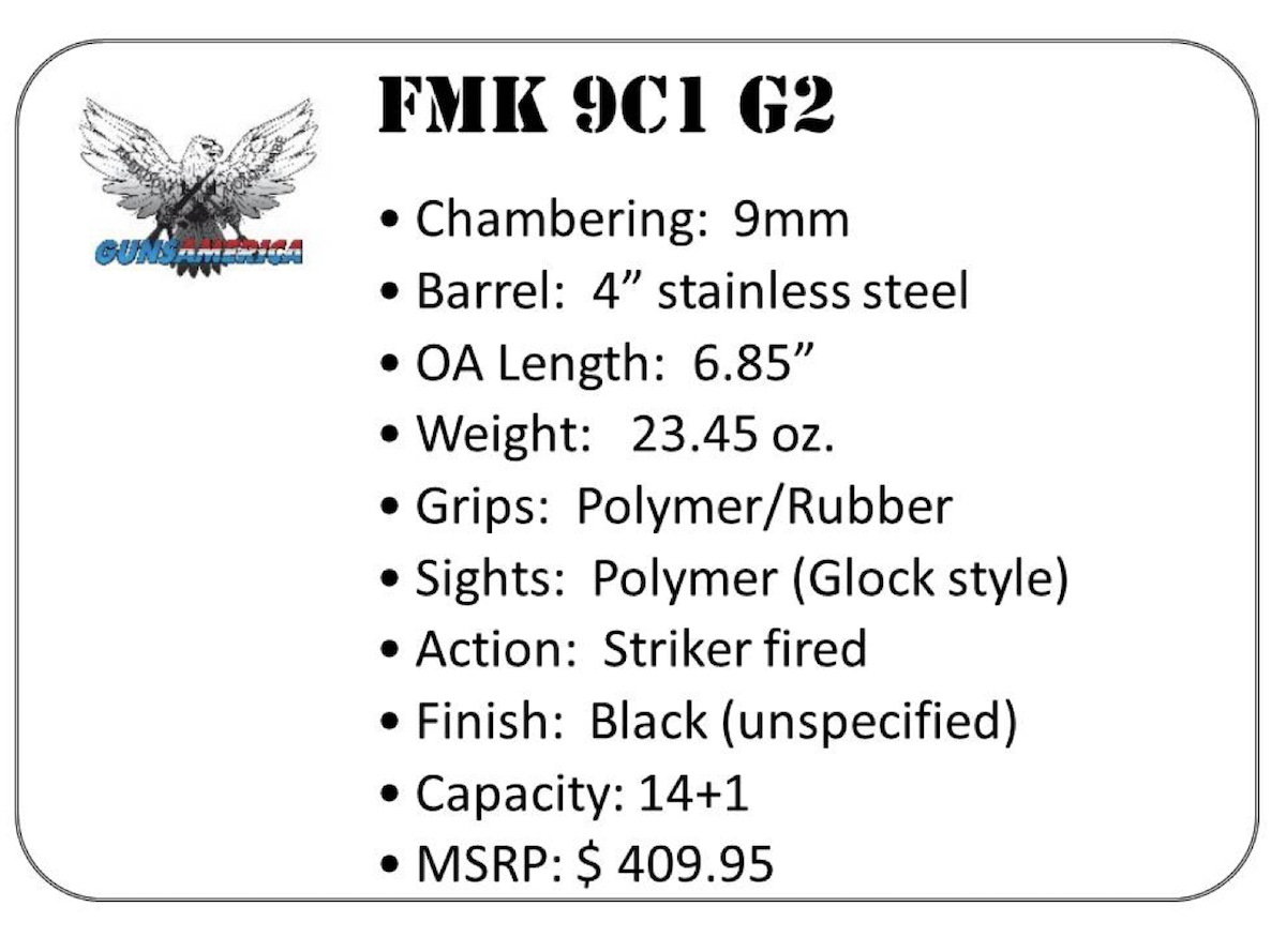 A $400 Surprise: FMK 9C1 G2 Compact 9mm – Full Review