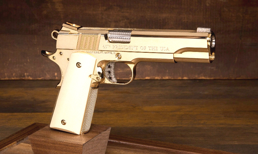 The Trump 45 1911 by Cabot Guns is a Shootable Heirloom