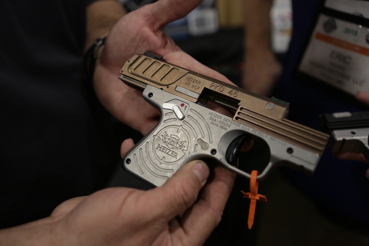Heizer Defense Now Shipping the PKO-45 (Thinnest .45)! - SHOT Show 2018