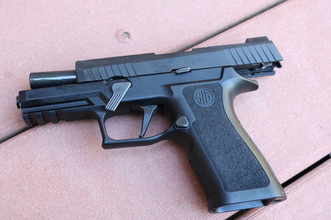Witness the Magic Modular Chassis of the SIG P320: Change Grips ...