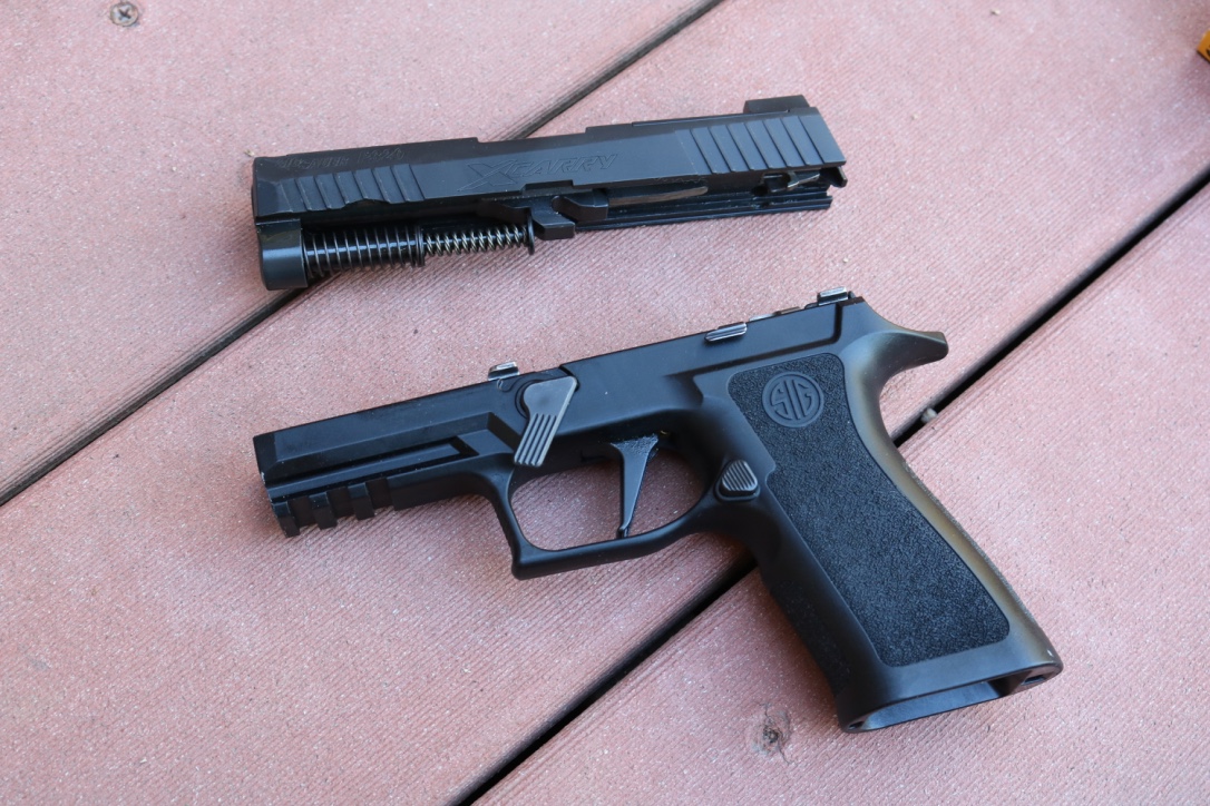 Witness the Magic Modular Chassis of the SIG P320: Change Grips ...