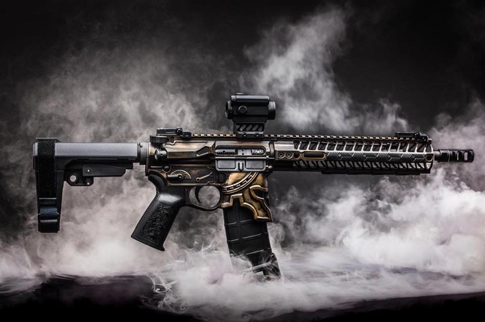 Rare Breed and Spike's Spartan AR is a Functioning Work of Art
