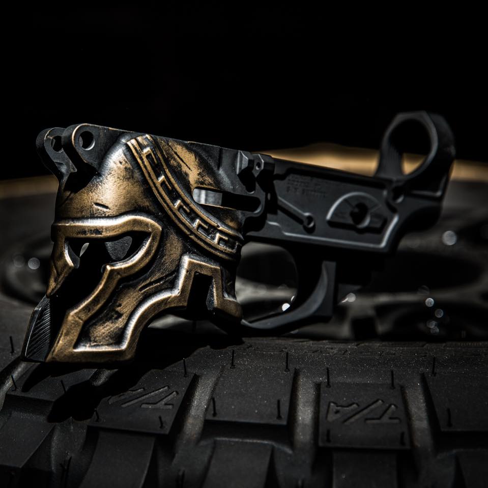 Rare Breed and Spike's Spartan AR is a Functioning Work of Art