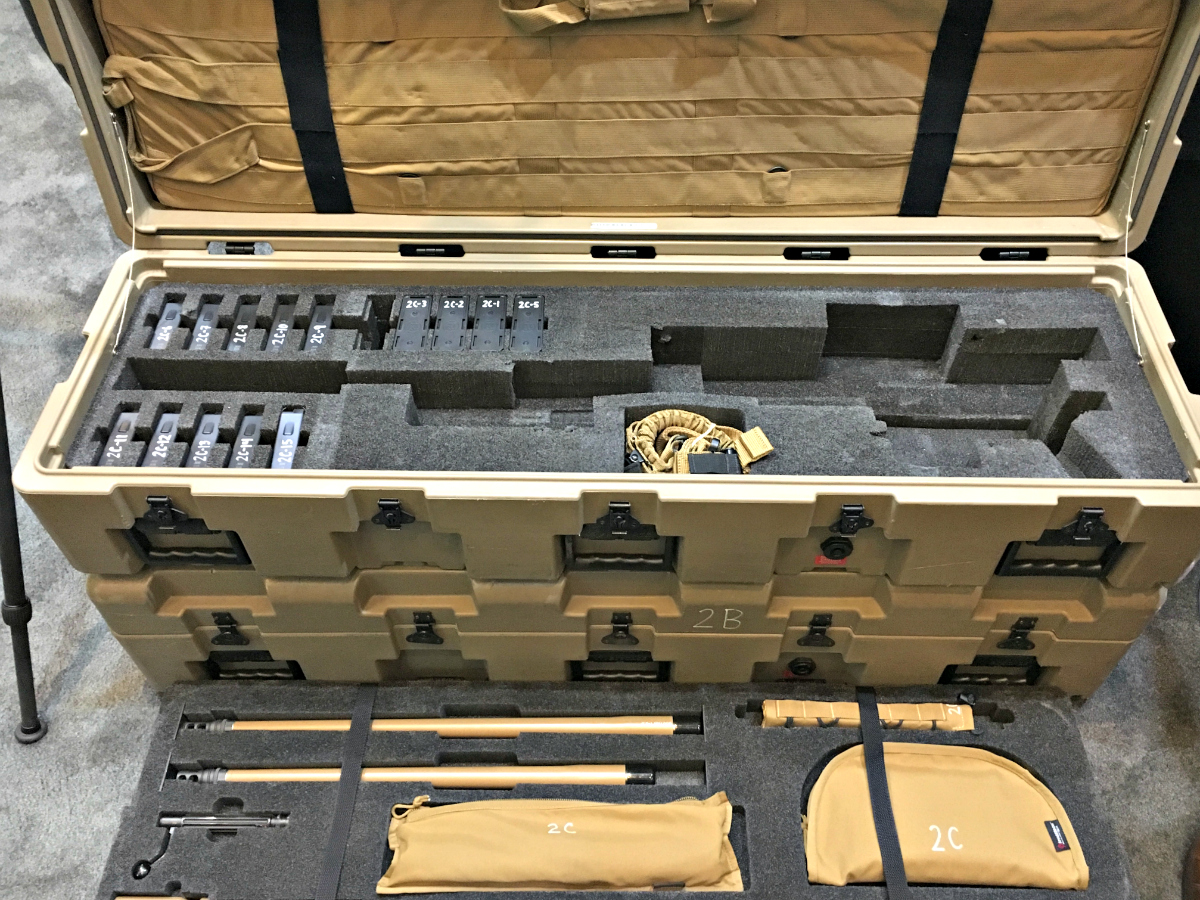 Accuracy International's ASR (Advanced Sniper Rifle) Deployment Kit ...